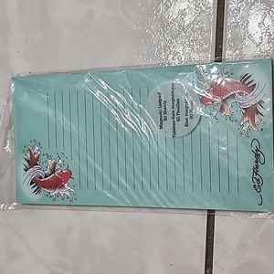 Ed Hardy | Other | Ed Hardy School Supplies Bundle File Folder Sticky ...